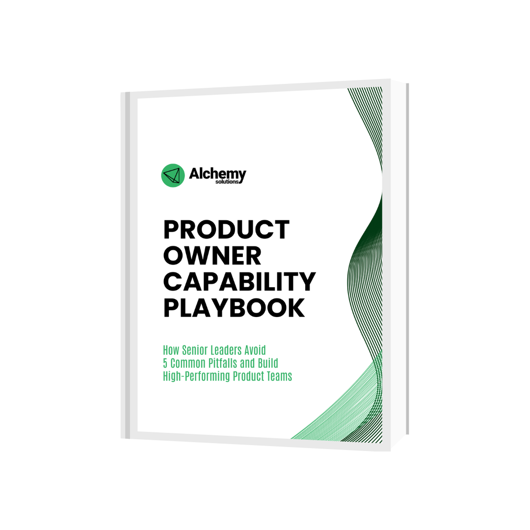 Product Owner Capability Playbook for product strategy execution